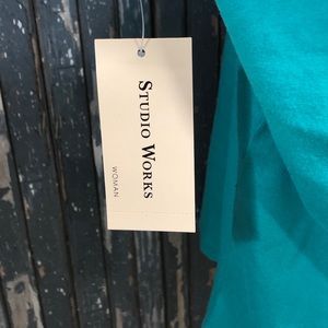 Studio Works | Tops | Nwt Studio Works Sleeveless Shirt Widestrap Tank ...